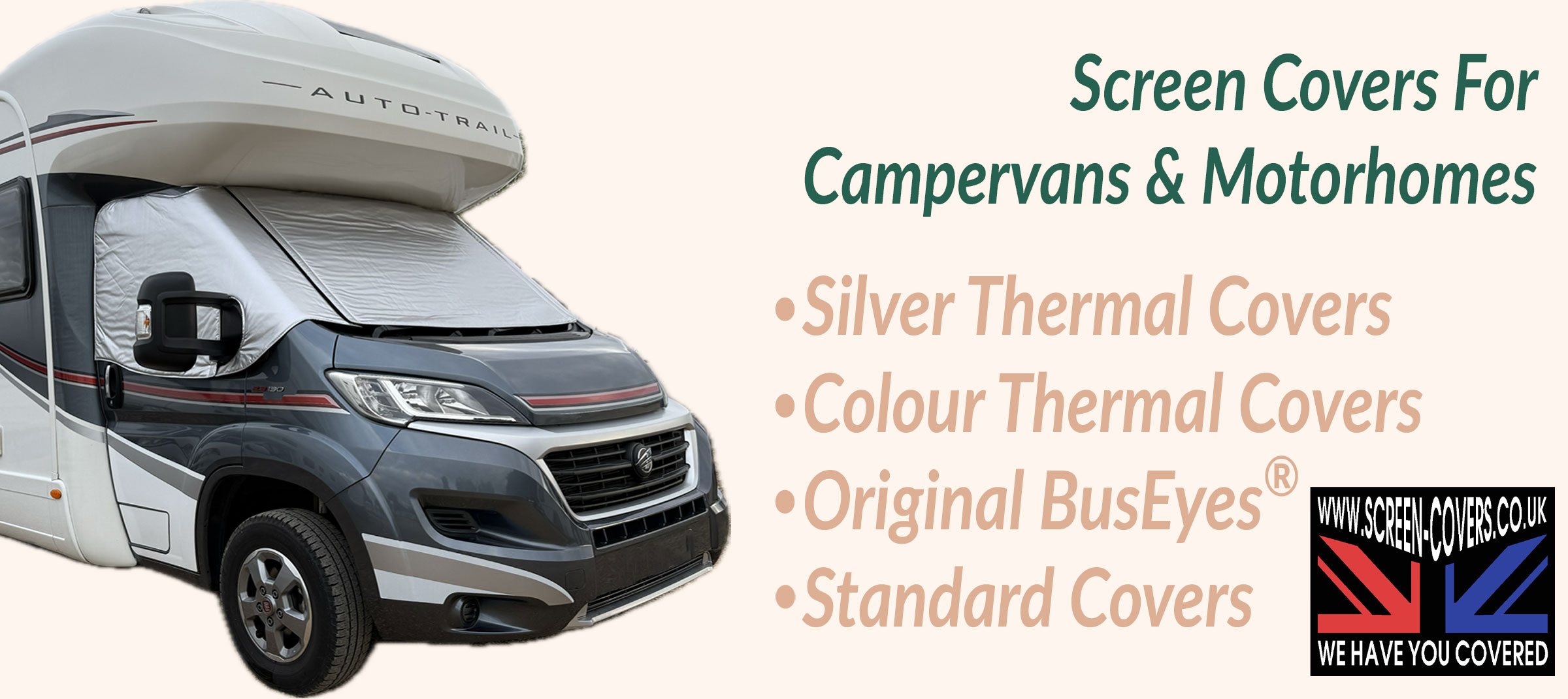 Motorhome Screen Covers - screen-covers.co.uk