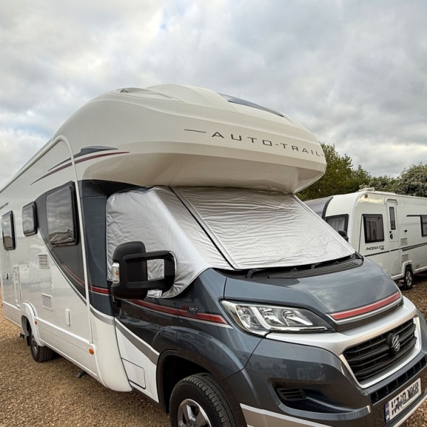 Ford Custom Silver Screen Cover 2024 Onwards - screen-covers.co.uk