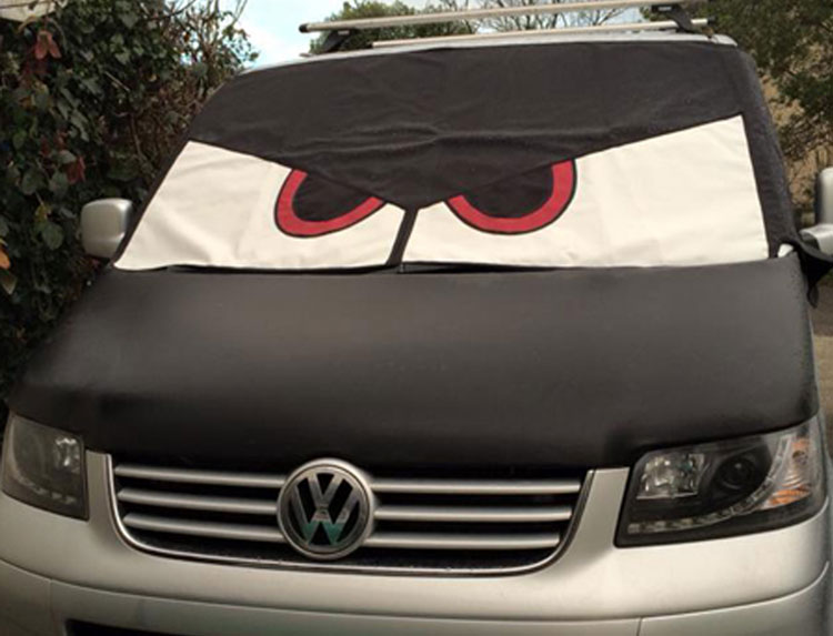 VW T5 T6 BusEyes Screen Cover - screen-covers.co.uk
