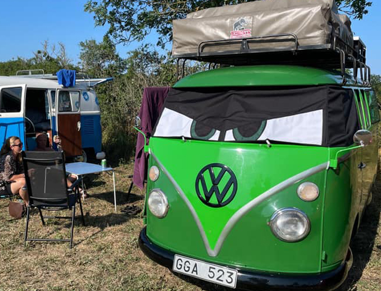 VW T1 Split Screen BusEyes Screen Cover - screen-covers.co.uk