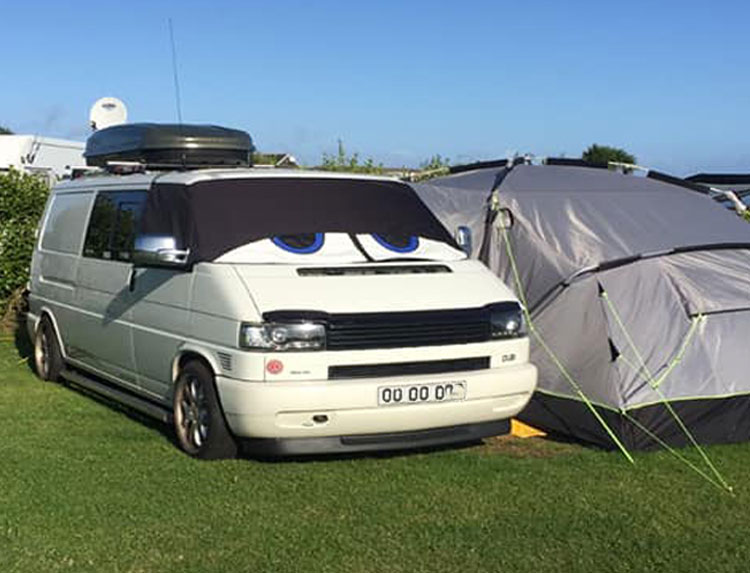 VW T4 BusEyes Screen Cover - screen-covers.co.uk