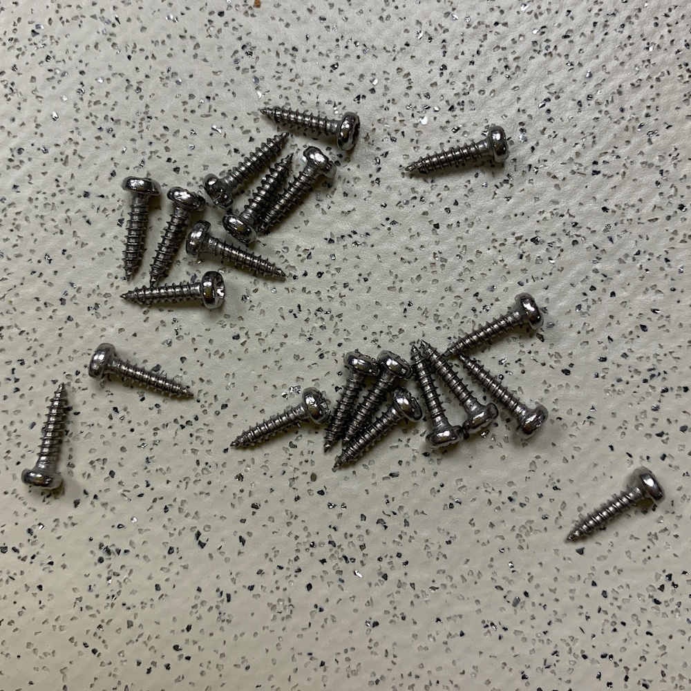 Self Tapping Screw for Micro Curtain Rail - screen-covers.co.uk